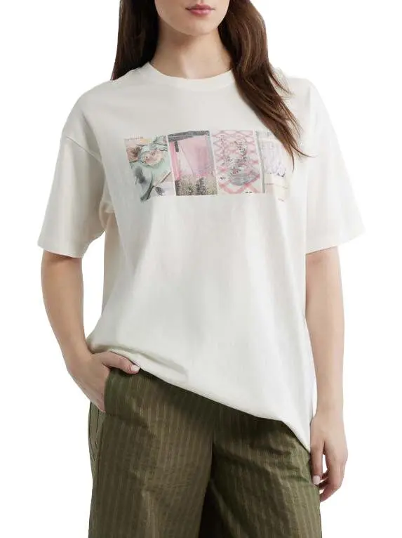 DAMSON MADDER Graphic T-shirt - Off White