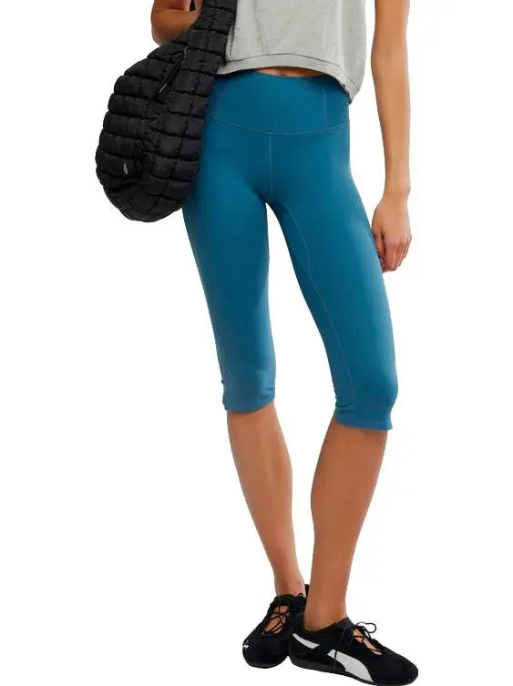 Free People Never Better Mini Leggings - Riptide
