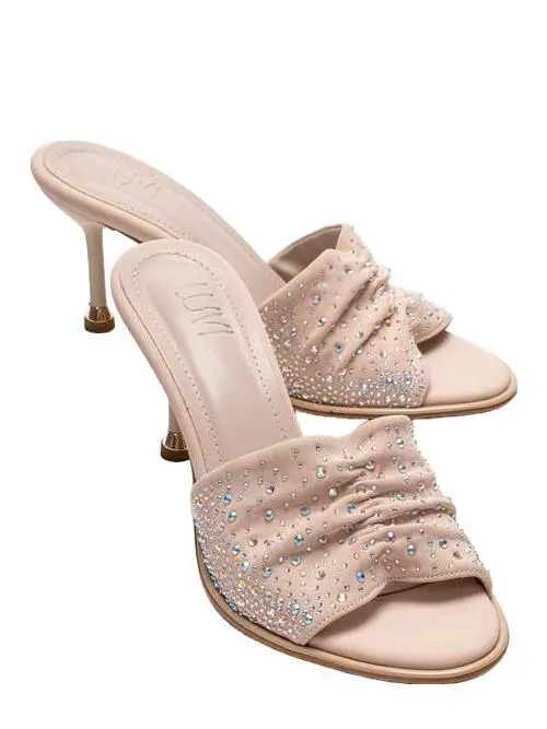 PROLOGUE SHOES Karina Stiletto Mule - Beige