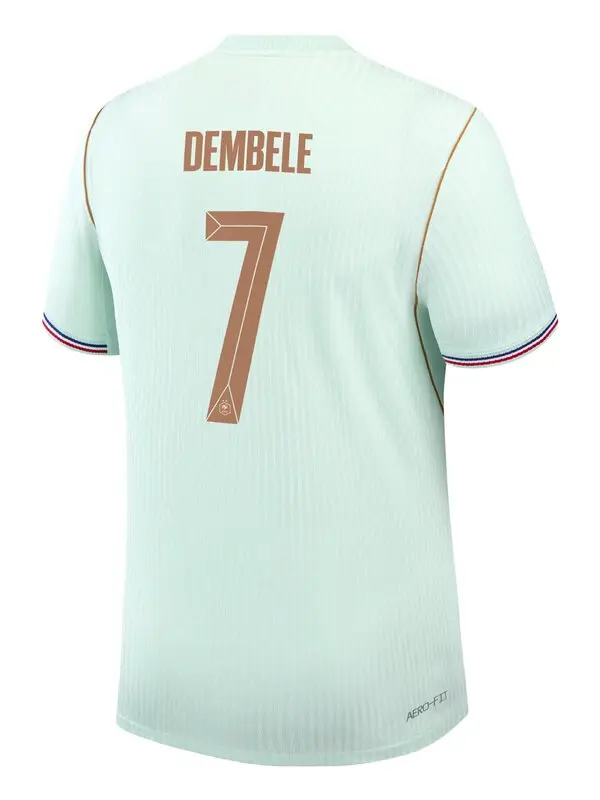 Nike Ousmane Dembélé France National Team 2026 Match Away Dri-fit Adv Soccer Jersey - Green