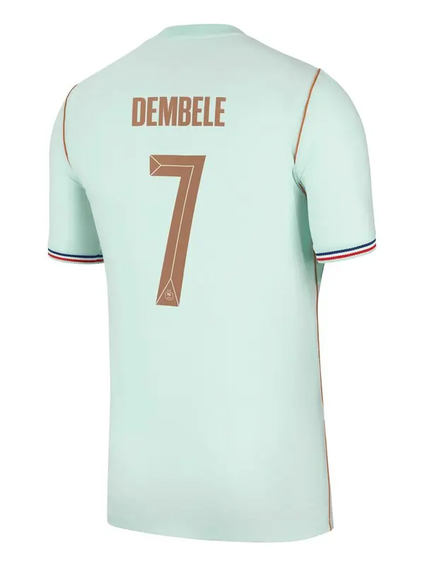Nike Ousmane Dembélé France National Team 2026 Stadium Away Dri-fit Soccer Jersey - Green