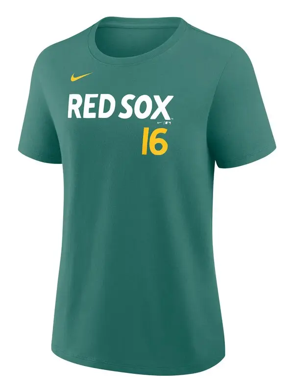 Nike Jarren Duran Boston Red Sox City Connect Mlb T-shirt - Green