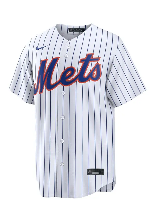 Nike Francisco Lindor New York Mets Mlb Replica Jersey - White