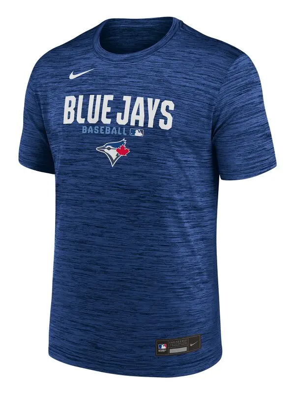 Nike Toronto Jays Authentic Collection Dri-fit Mlb T-shirt - Blue
