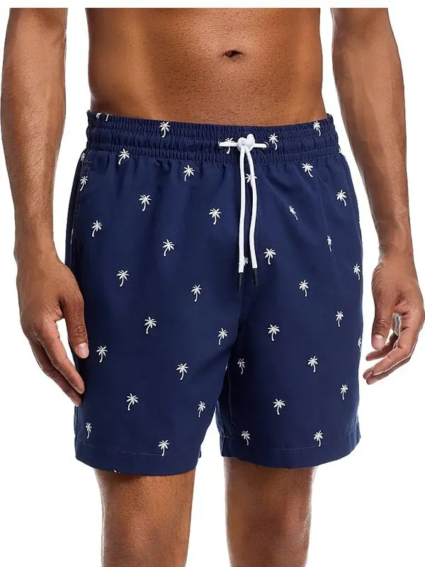TRUNKS SURF & SWIM CO. 6.5" Printed Swim Trunks - Marine