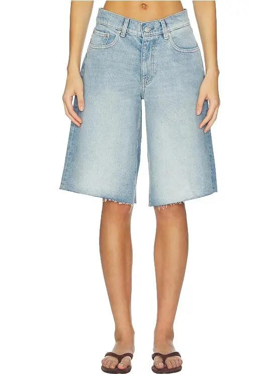 DL1961 Abby Relaxed Denim Short - Bayside