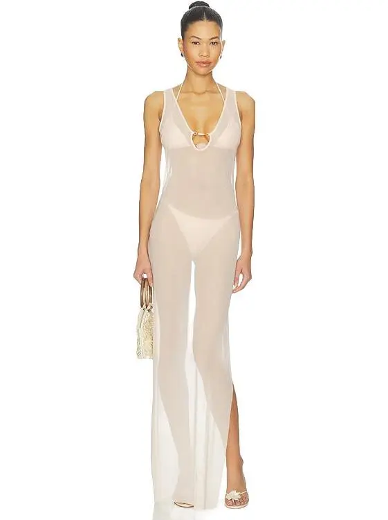 SHANI SHEMER Esme Maxi Dress - Macadamia
