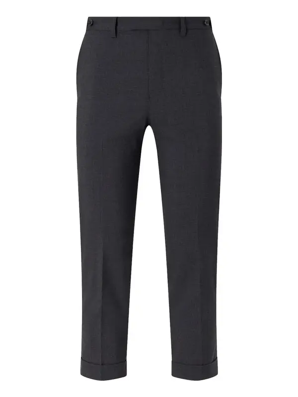 BEAMS Ivy Straight-leg Woven Suit Trousers - Gray