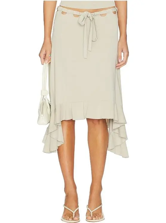 With Jéan Carrie Skirt - Sage