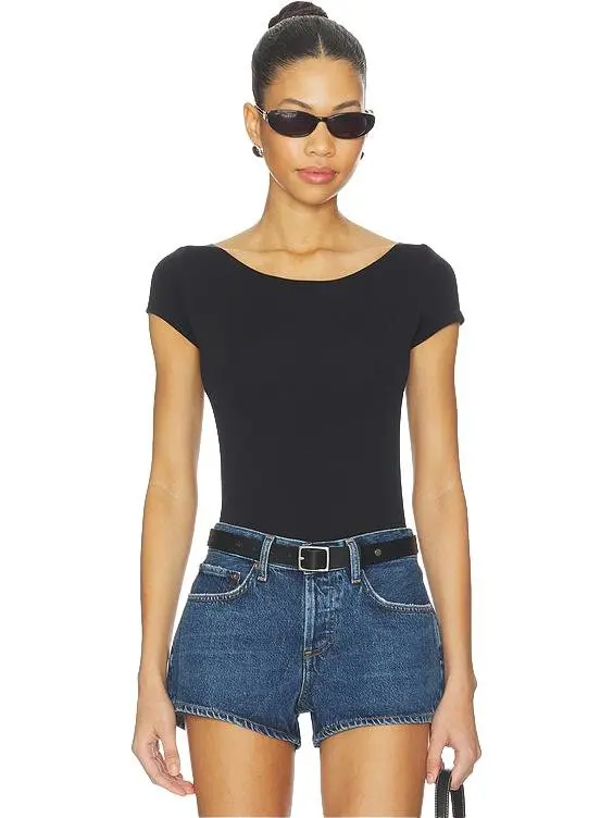 Commando Prima Ballet Bodysuit - Black