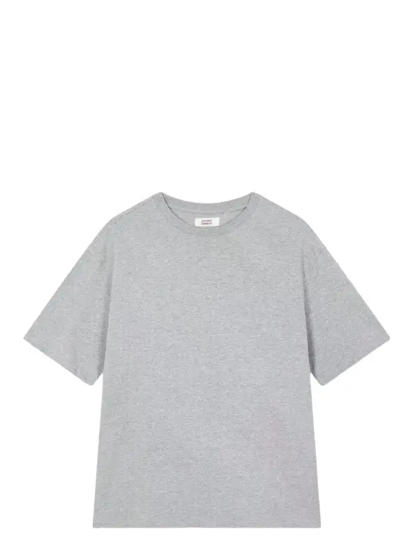 STUDIO TOMBOY Logo-print Cotton T-shirt - Grey
