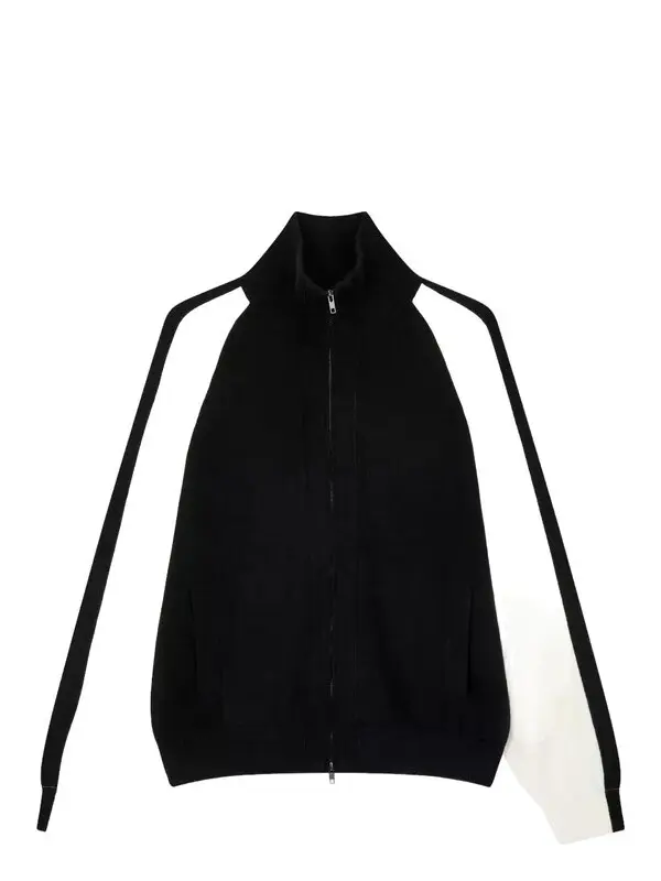 STUDIO TOMBOY Zip-closure Cardigan - Black