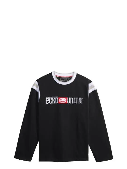 ECKO Long Sleeve Graphic T-shirt - Black