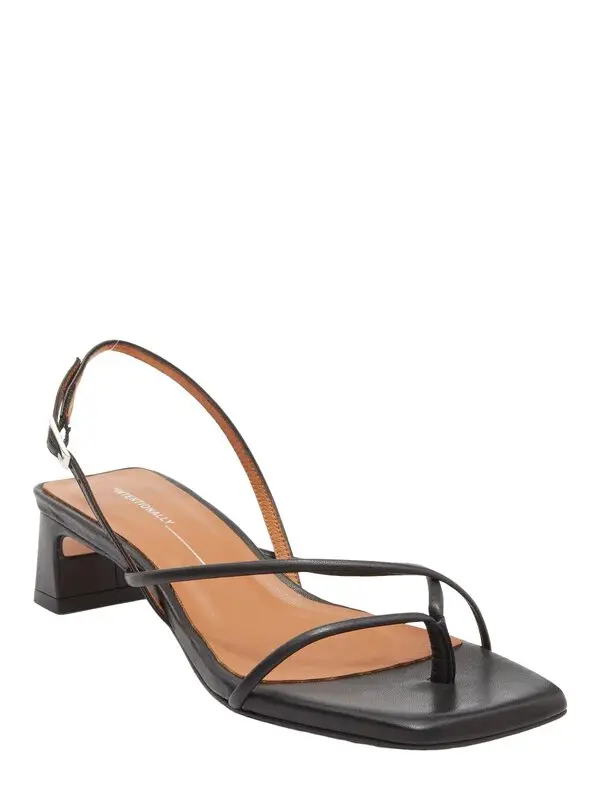 Intentionally Blank Fifi Slingback Sandal - Black