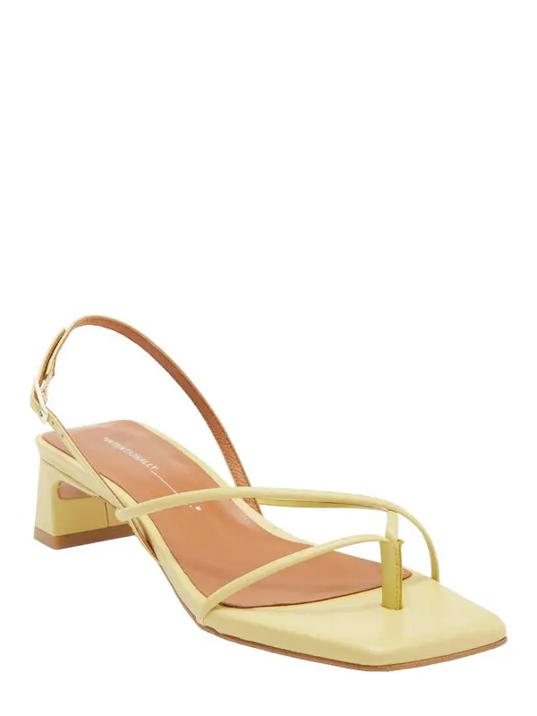 Intentionally Blank Fifi Slingback Sandal - Butter
