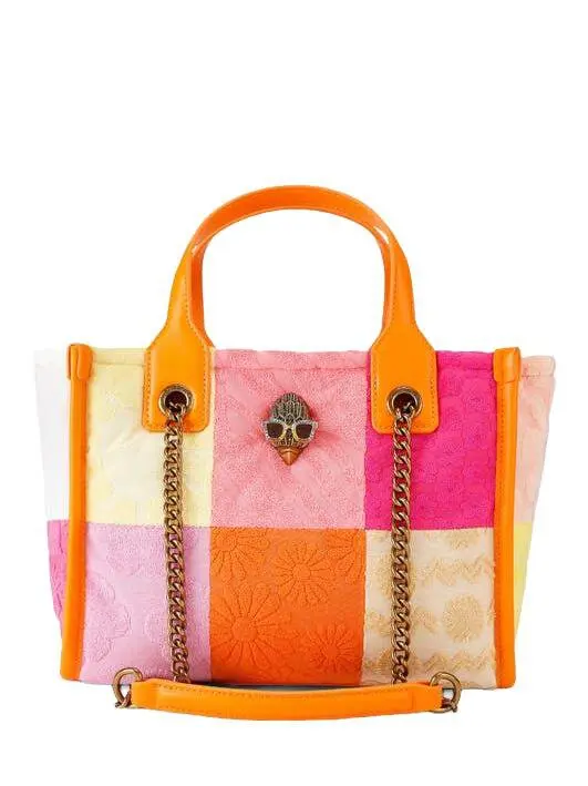 Kurt Geiger Small Hoxton Shopper Bag - Orange Multi