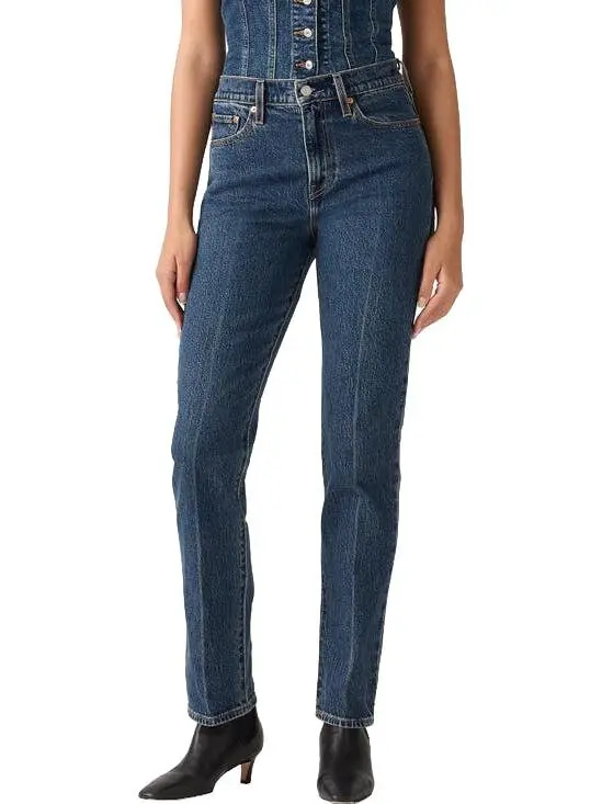 LEVI'S Wedgie High Waist Slim Jeans - Destiny Stone