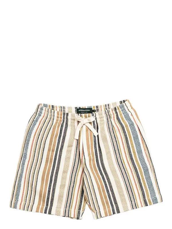 Rodd & Gunn Gifford Resort Fit 7 Stripe Shorts - Kelp