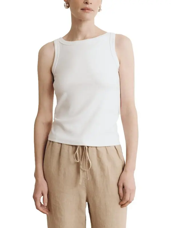 VIR VITA Noemie Tank - White