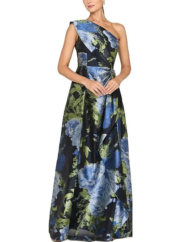 KAY UNGER Daisy Gown - Dk. Twilight/ Multi