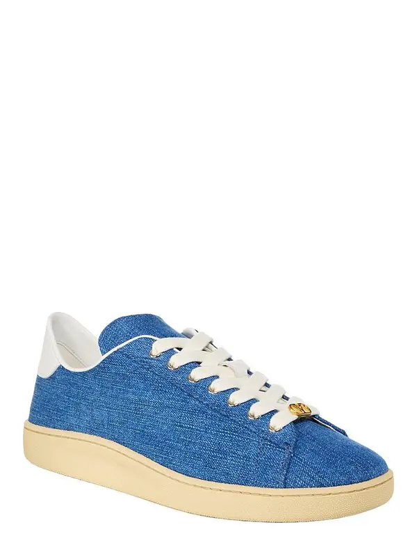 Valentino Garavani Royco Vlogo Denim Sneakers - Blue