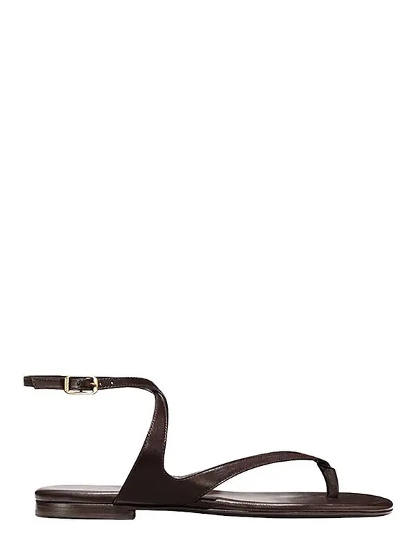 MARGAUX LONNBERG The Palermo Sandals - Espresso Nappa