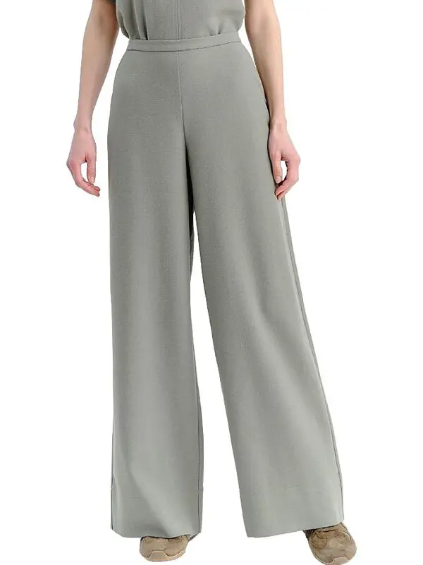 CARTOLINA Olivia Wide Leg Pants - Moss