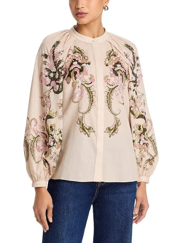 Kobi Halperin Heidi Blouse - Ecru