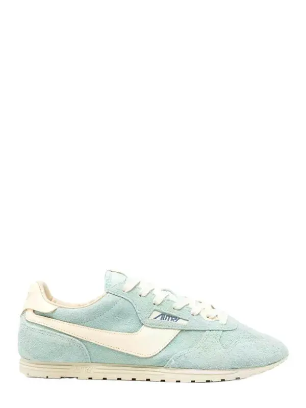 AUTRY Logo Patch Sneakers - Blue