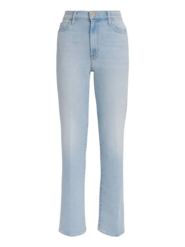MOTHER The Kick It Straight Jeans - Blue
