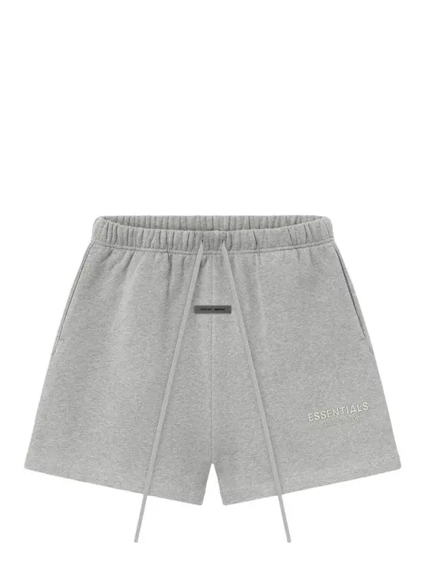 Fear Of God Soccer Fleece Shorts Concrete Heather - Grey