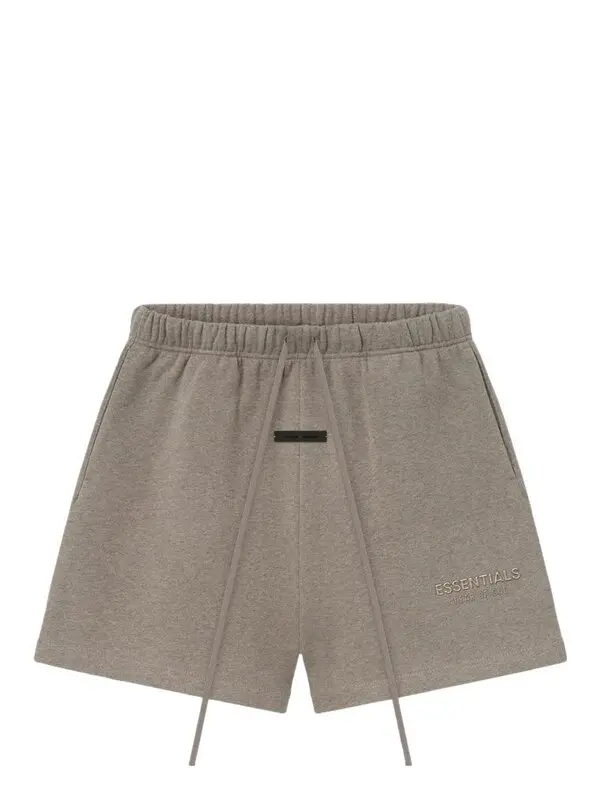 Fear Of God Soccer Fleece Shorts Homestead Heather - Grey