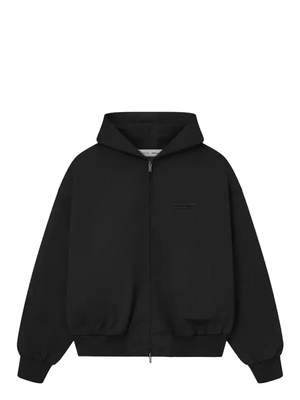 Fear Of God Poly Cotton Twill Hoodie Jet - Black