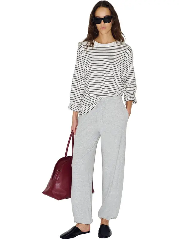 REFORMATION Jodie Knit Pant - Grey