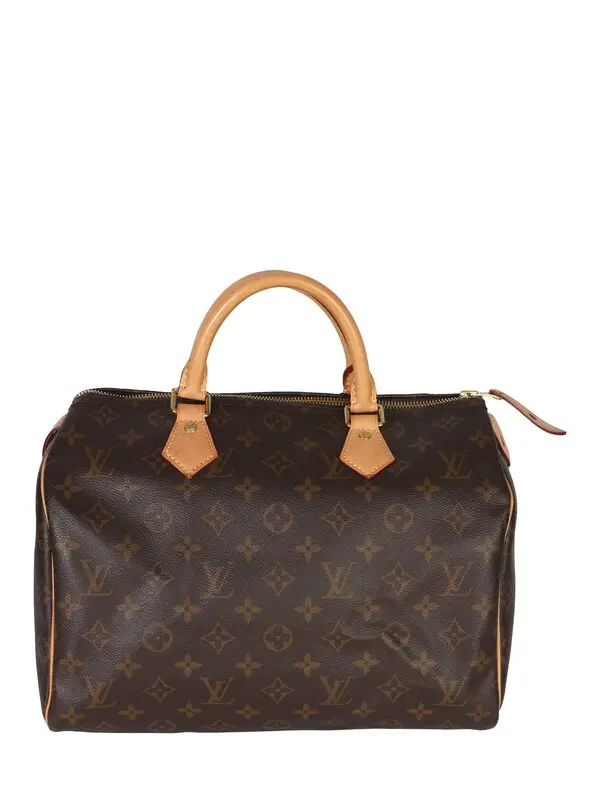 LOUIS VUITTON Monogram Canvas Speedy 30 - Brown