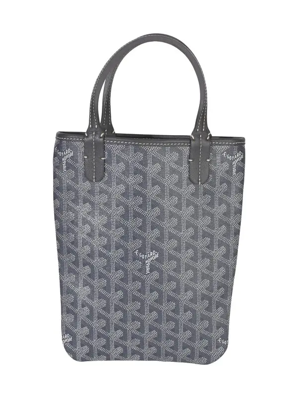 Goyard Poitiers Mini Tote Coated Canvas - Blue