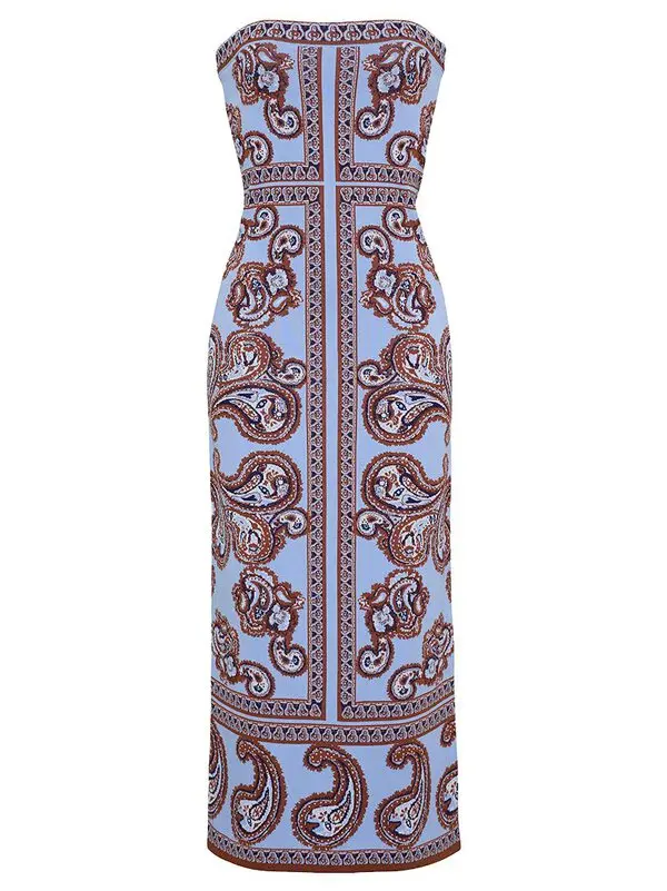 Cara Cara Rome Printed Dress - Sierra Paisley Sky
