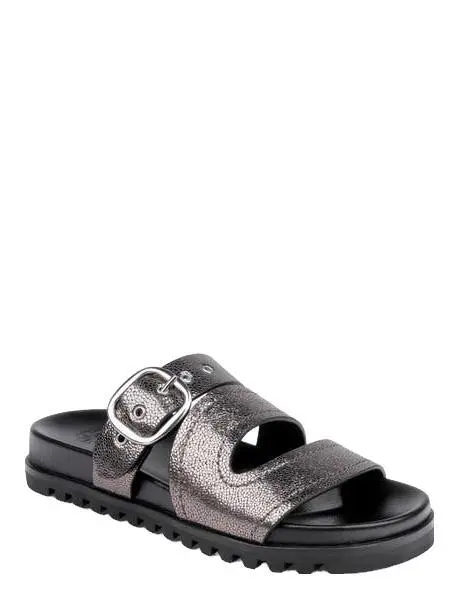 CLERAE Quasia Sandal - Anthracite Metallic