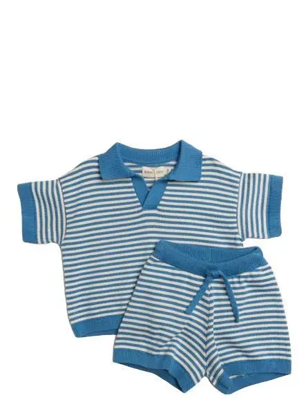 WINNIE + CREW Paxton Set - Vanilla Ice Stripe