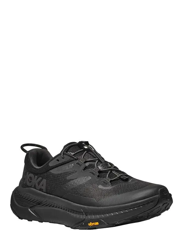 HOKA® Transport Gore-tex® Waterproof Shoe Wide Width Available - Black/black