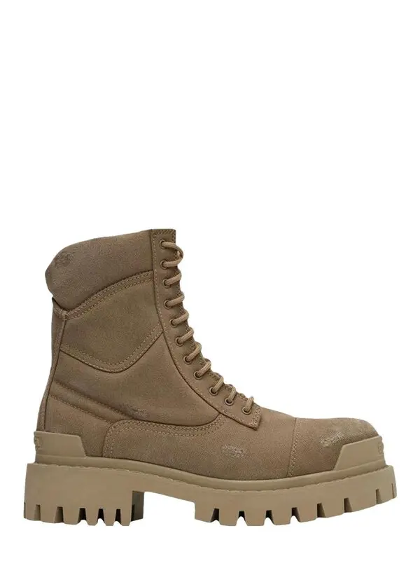 Balenciaga Combat Strike Boot - Brown