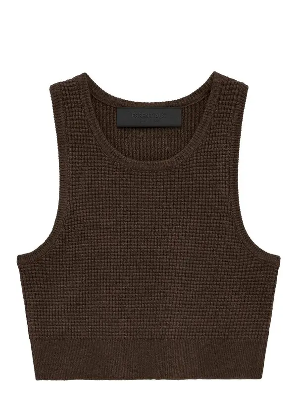 Fear Of God Waffle Sport Tank - Brown