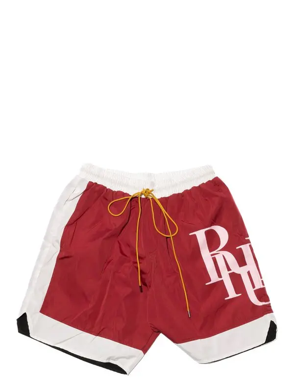 Rhude Side Logo Short - Red