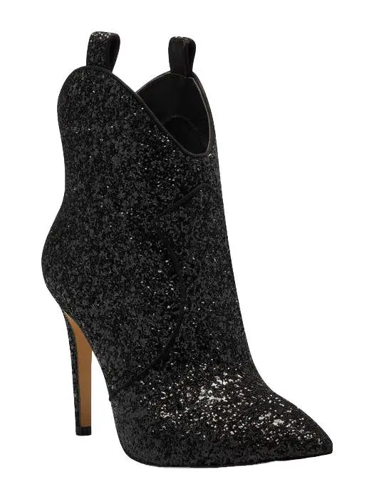 Jessica Simpson Pixillez 4 Glitter Bootie - Black Glitter