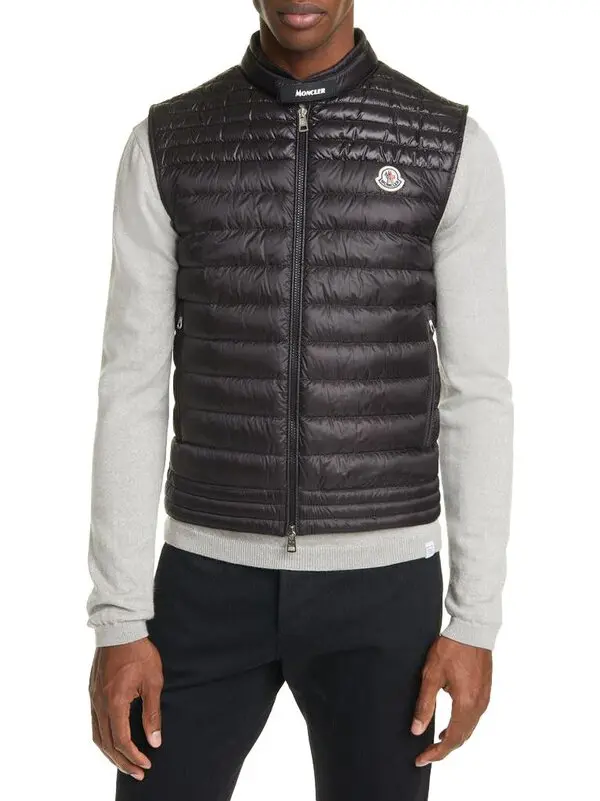 Moncler Down Puffer Vest - Black