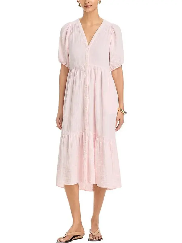 Xirena Lennox Midi Dress - Pink Dawn