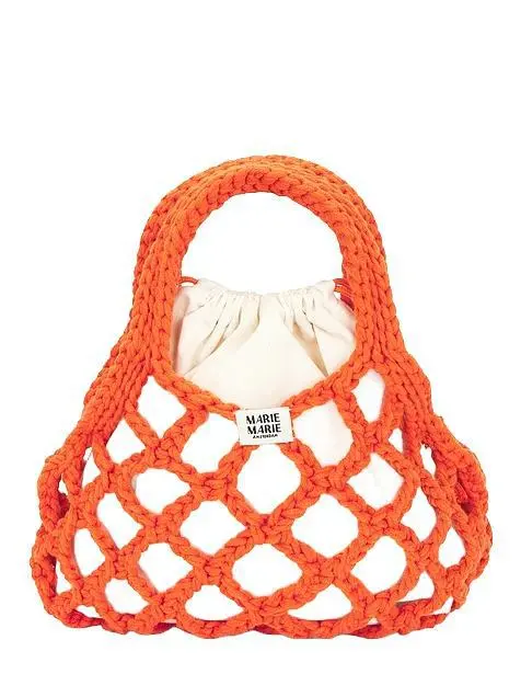 MARIE MARIE AMSTERDAM Little Fab Bag - Tangerine