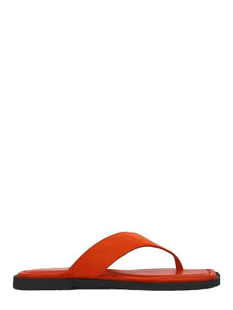Rag & Bone Gracie Thong Sandal - Red Satin