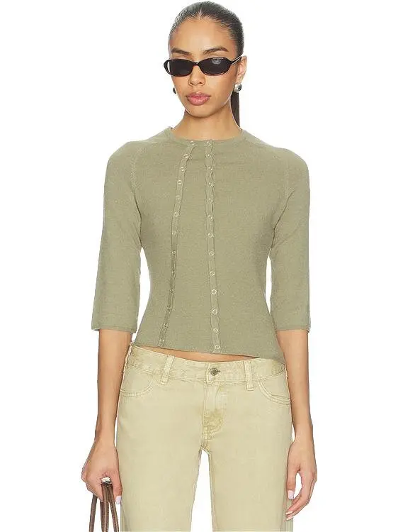 With Jéan Monet Top - Olive
