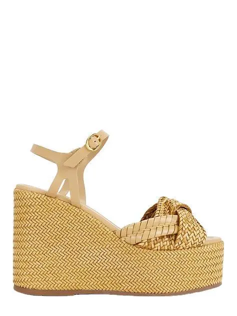 Schutz Serena Sandal - Light Wood